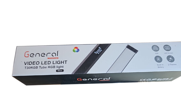 General Video LED Light T30RGB Tube RGB Light 30cm Best Price in Egypt ...