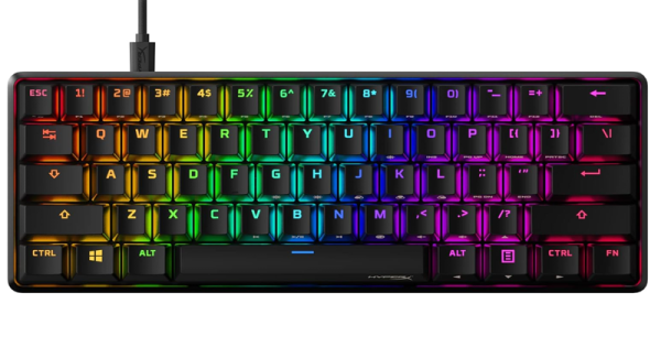 HyperX Alloy Origins 60 - Mechanical Gaming Keyboard - Ultra Compact 60 ...