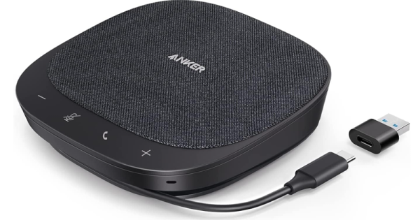 Anker PowerConf S330 USB Speakerphone, Conference Microphone for Home ...
