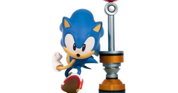 SONIC THE HEDGEHOG - SONIC PVC STATUE (STANDARD EDITION) BY FIRST 4 ...