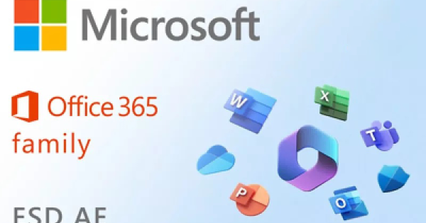 Microsoft M365 Family - AE Best Price in Egypt|Games World Egypt