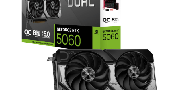ASUS Dual GeForce RTX 5060 OC Edition 8GB GDDR7 Graphics Card Best ...