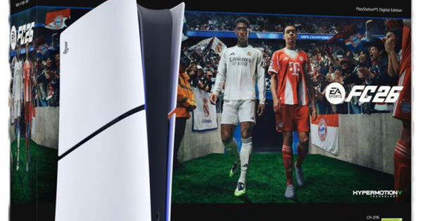 PlayStation 5 Console 825GB – Digital Edition – EA SPORTS FC 26 Bundle ...