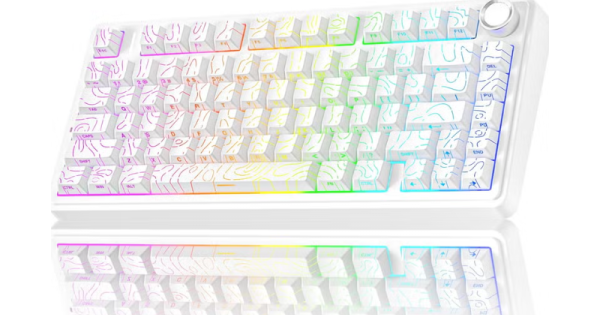 AULA F75 Wireless Mechanical Keyboard Switches RGB Backlit Gaming ...