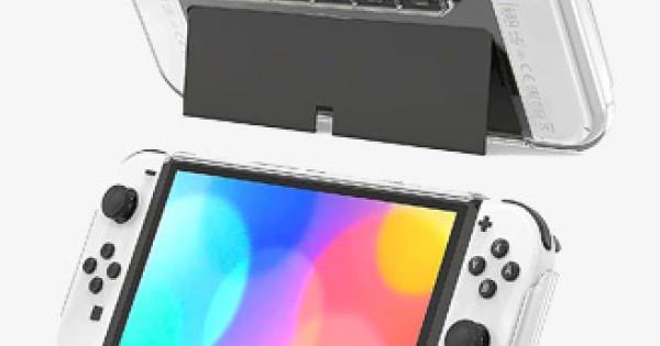 DOBE Protective Case for Switch OLED Model with Game Card Storage, Hard ...