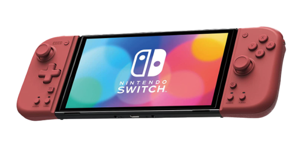 HORI Nintendo Switch Split Pad Compact (Apricot Red) - Ergonomic ...