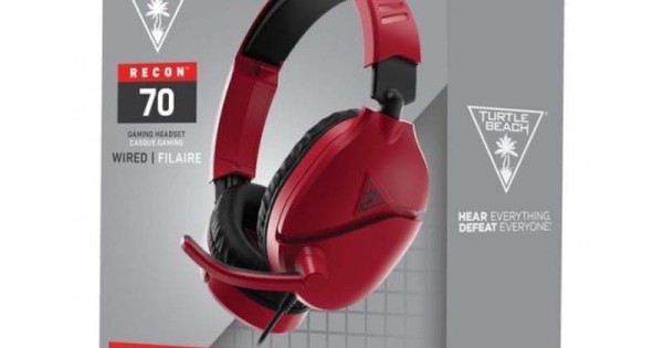 Turtle Beach Recon 70 Headset Red Best Price in Egypt|Games World Egypt