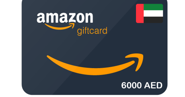 Amazon Gift Card 6000 AED - UAE Best Price in Egypt|Games World Egypt
