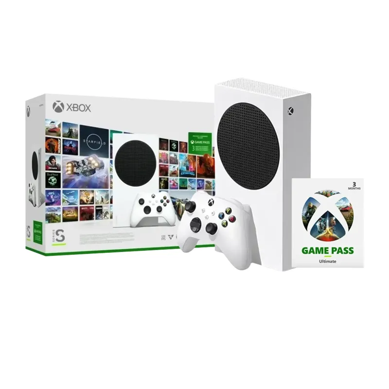 XBOX Series S With 3 Months Of Game Pass Ultimate Bundle - White ...